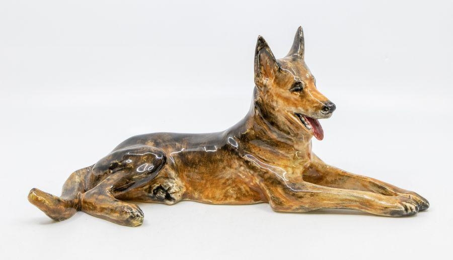 J. F. Barry Pittar | Barry Pittar ceramic model of a German Shepherd ...