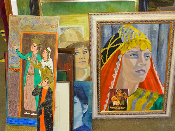 Gisela Raeke BA | Self-portrait wearing Persian costume | MutualArt