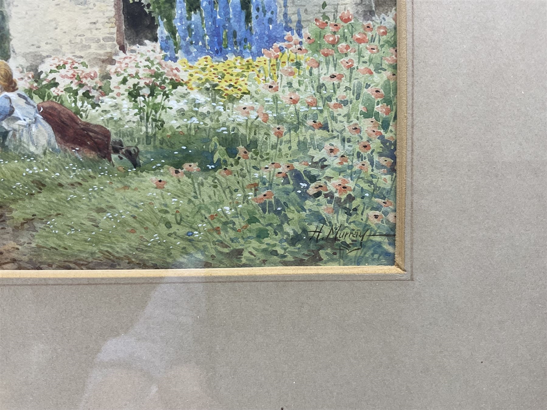 Henry Murray | Cottage Scene with Children Playing | MutualArt