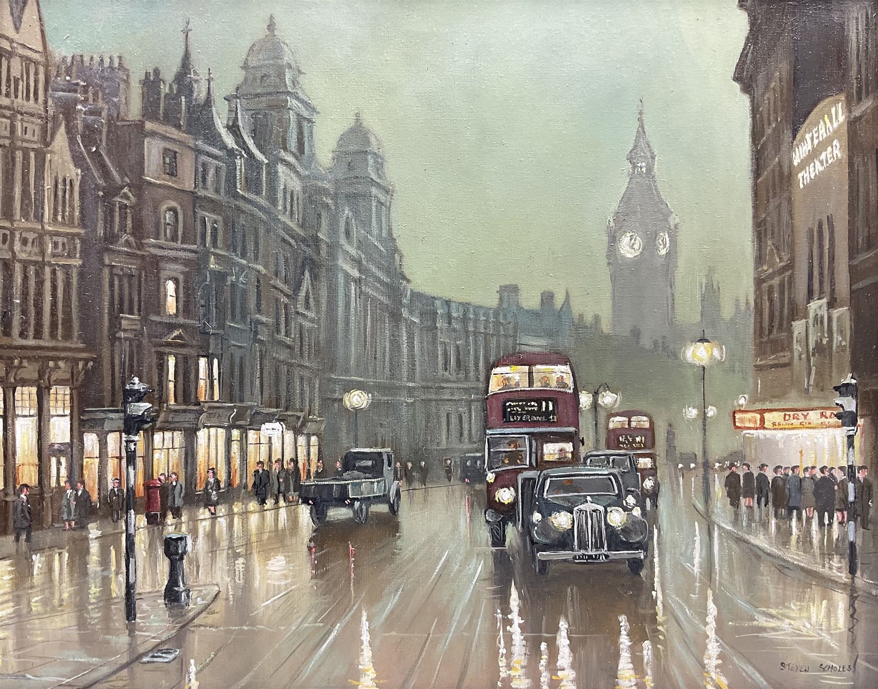 Steven Scholes | Piccadilly London, 1962 (1962) | MutualArt