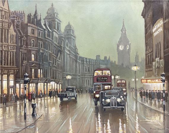 Steven Scholes | Whitehall - London 1962 (1962) | MutualArt
