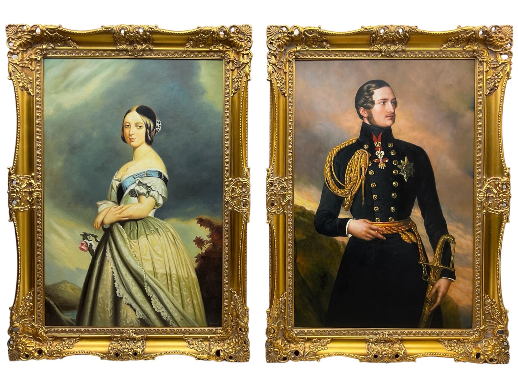 Franz Xaver Winterhalter | Queen Victoria and Prince Albert | MutualArt