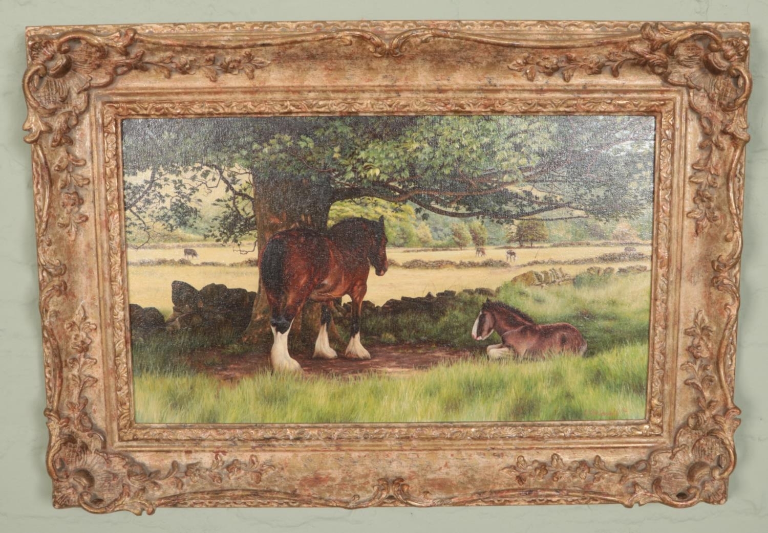 Emily Charlesworth | Two horses | MutualArt