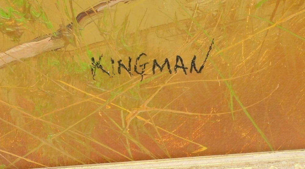 Eugene Kingman | Pointer flushing up game birds | MutualArt