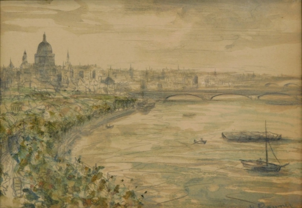 Hewitt Henry Rayner | Old London Bridge | MutualArt