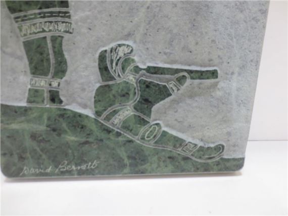 David Bernett | CARVED SOAPSTONE/TILE | MutualArt