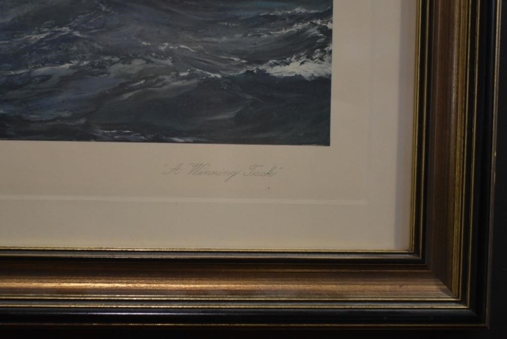 Montague Dawson | A WINNING TACK (1933) | MutualArt