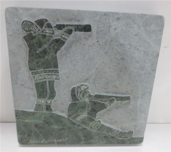 David Bernett | CARVED SOAPSTONE/TILE | MutualArt