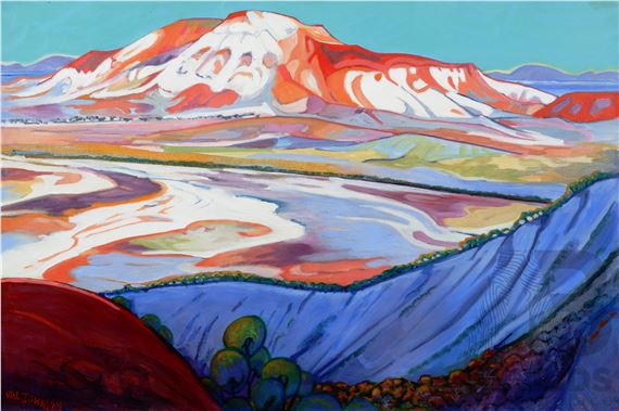 Val Johnson | The Face of the Painted Desert | MutualArt