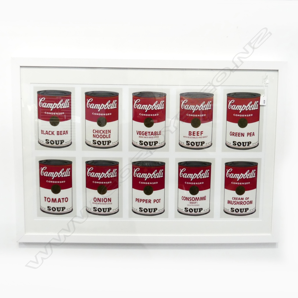 Andy Warhol | CAMPBELLS SOUP CANS | MutualArt