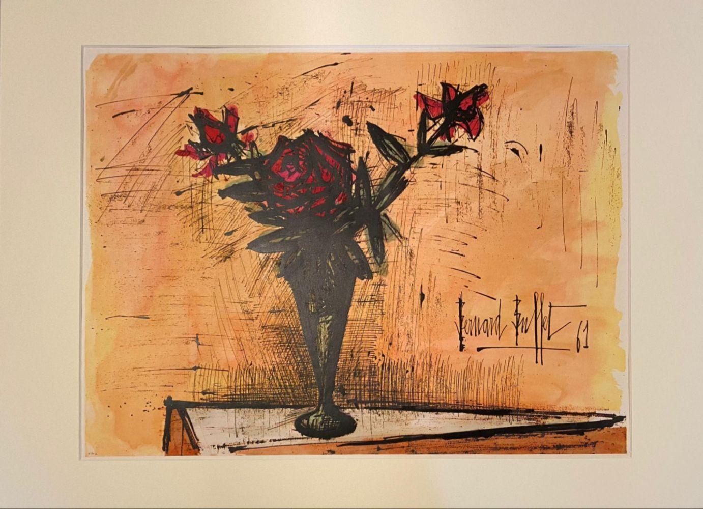 Bernard Buffet | Roses (1961) | MutualArt