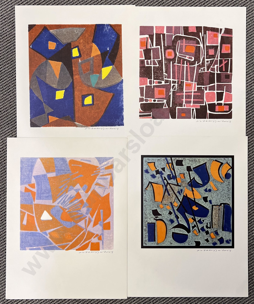 Oskar Dalvit | 3 pictures: Fahrzeug, 1948; Untitled, 1948; Untitled ...