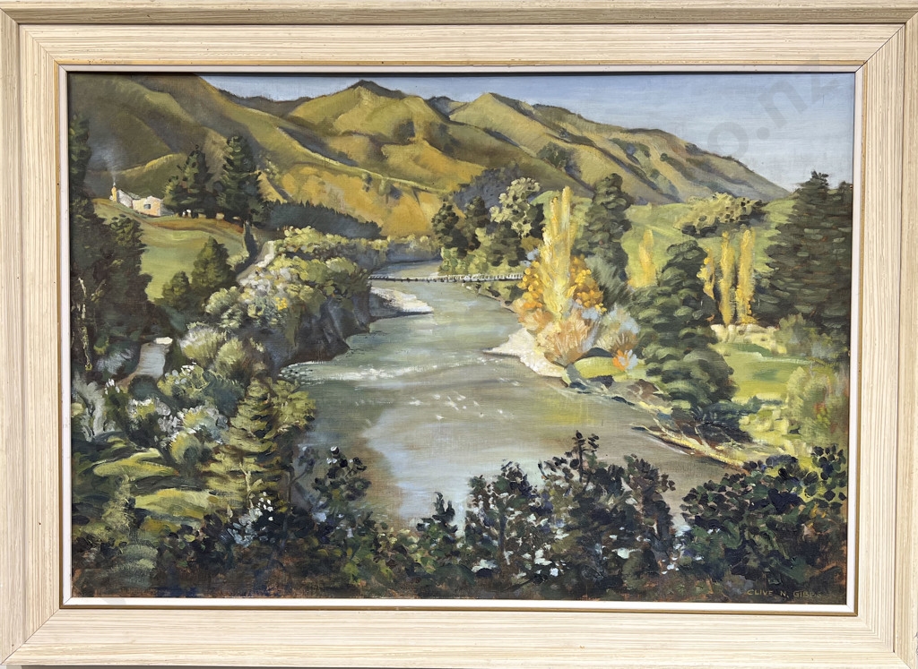 Clive N. Gibbs | River Landscape | MutualArt
