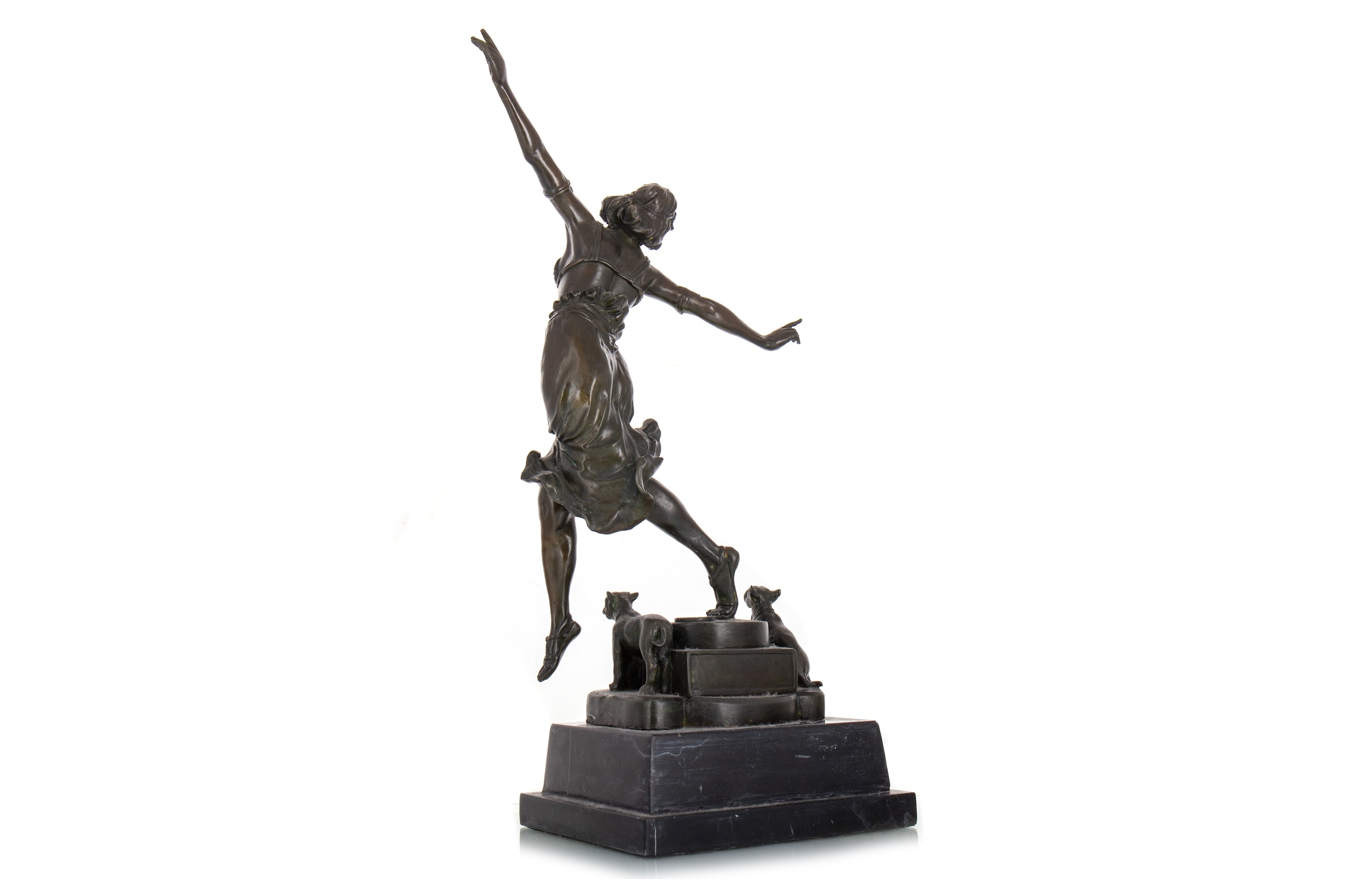 Claire Jeanne Roberte Colinet | ART DECO STYLE BROMZE FIGURE | MutualArt