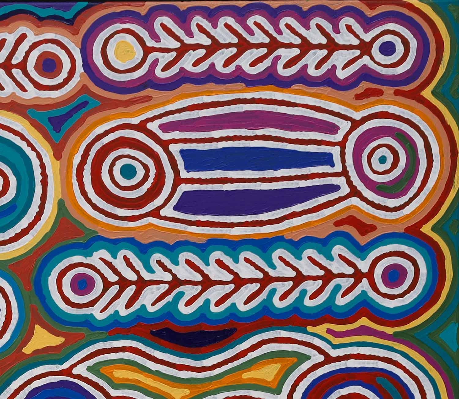 Judy Watson Napangardi | Mina Mina (2014) | MutualArt