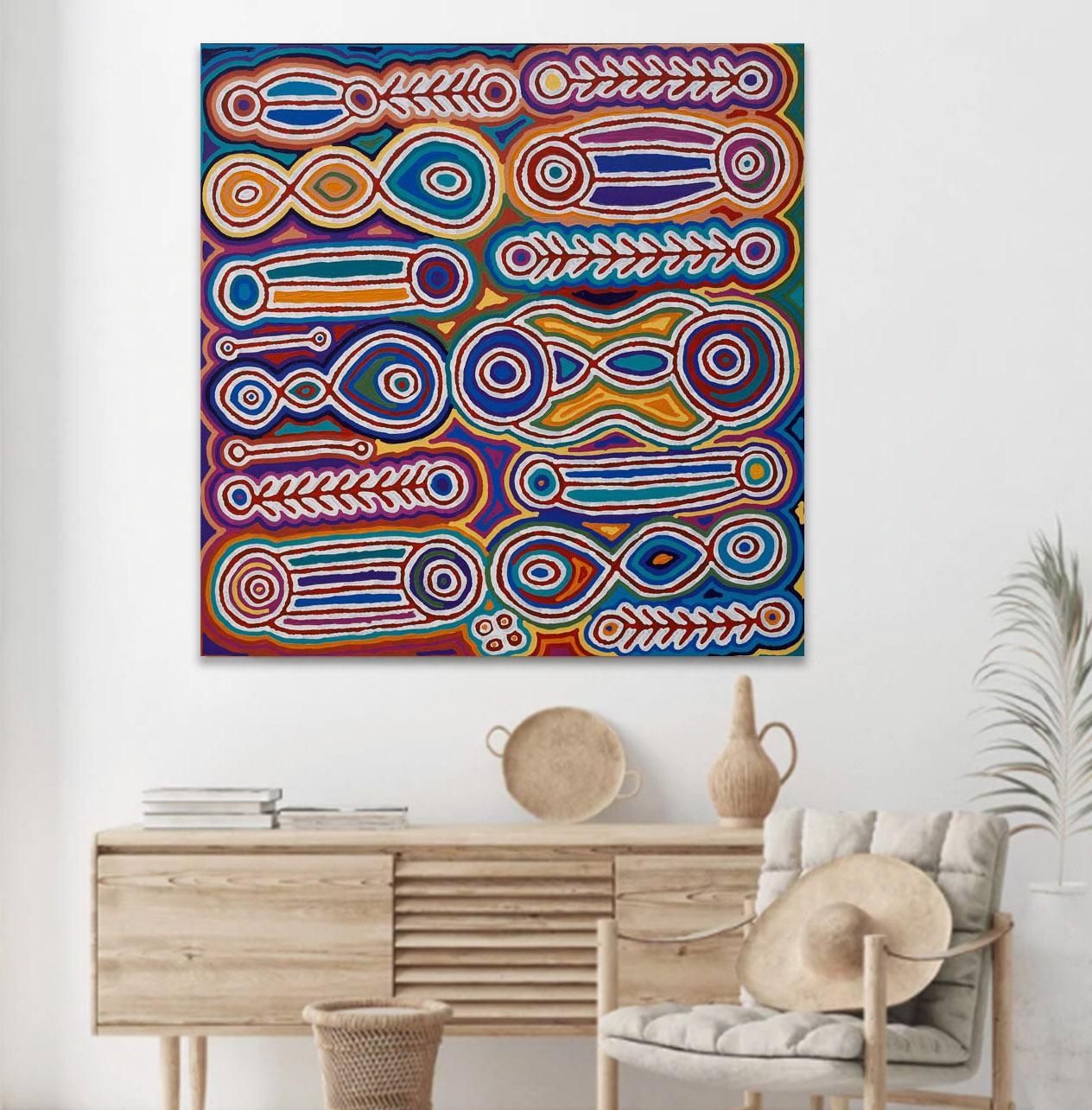 Judy Watson Napangardi | Mina Mina (2014) | MutualArt