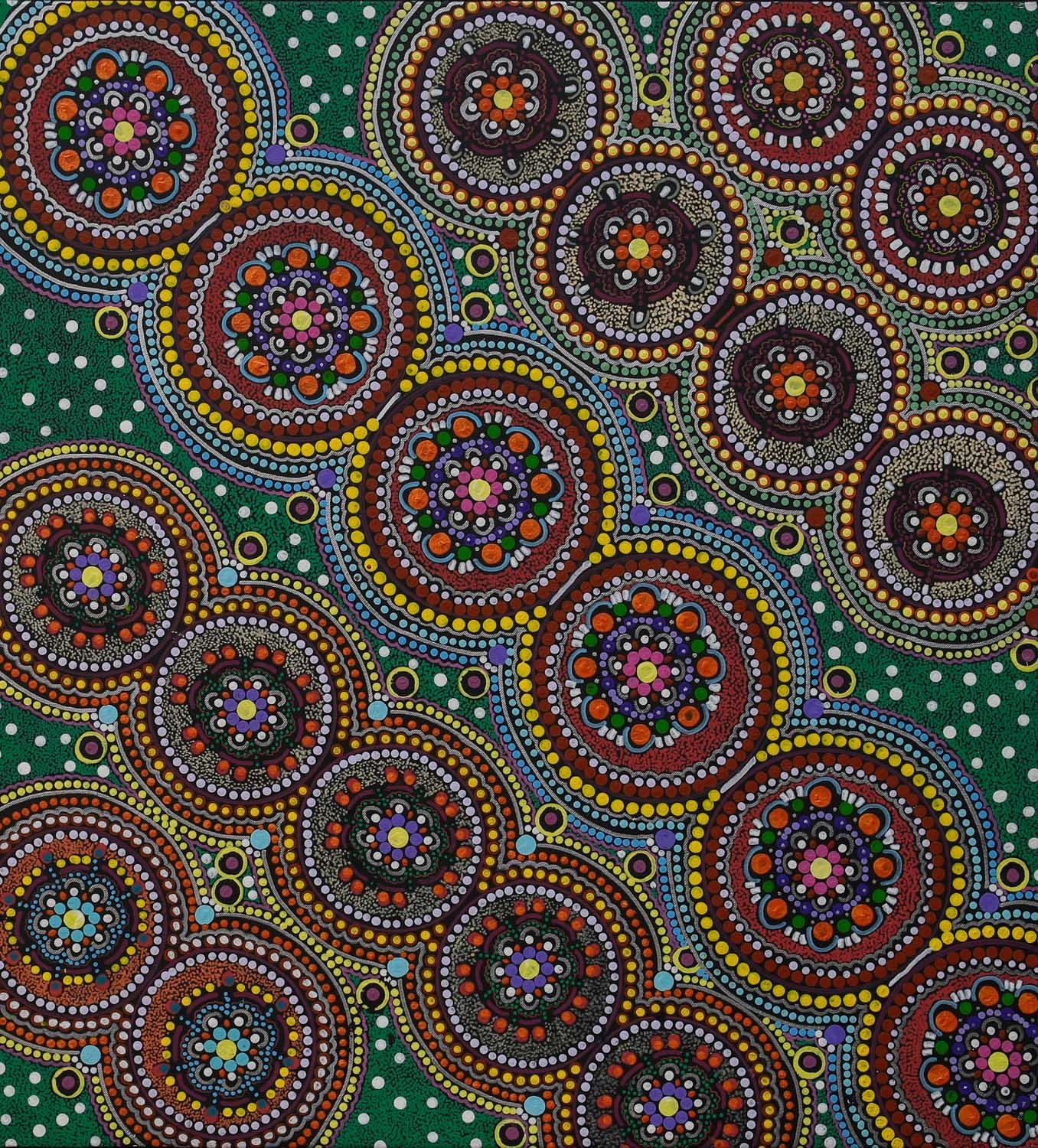 Mary Webb | Water Hole And Seasons Flowers (2020) | MutualArt