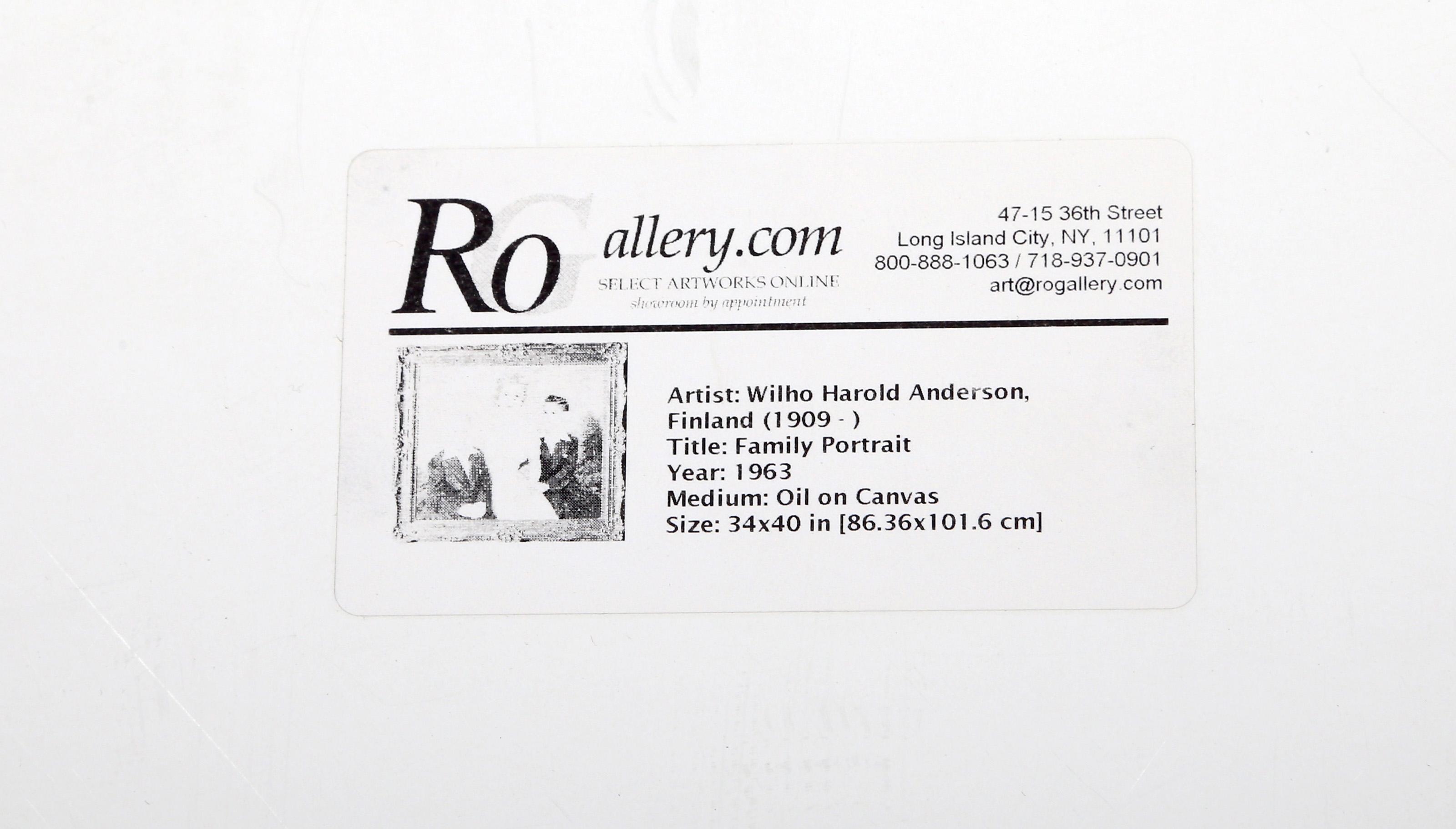 Wilho Harold Anderson | Family Portrait (1963) | MutualArt