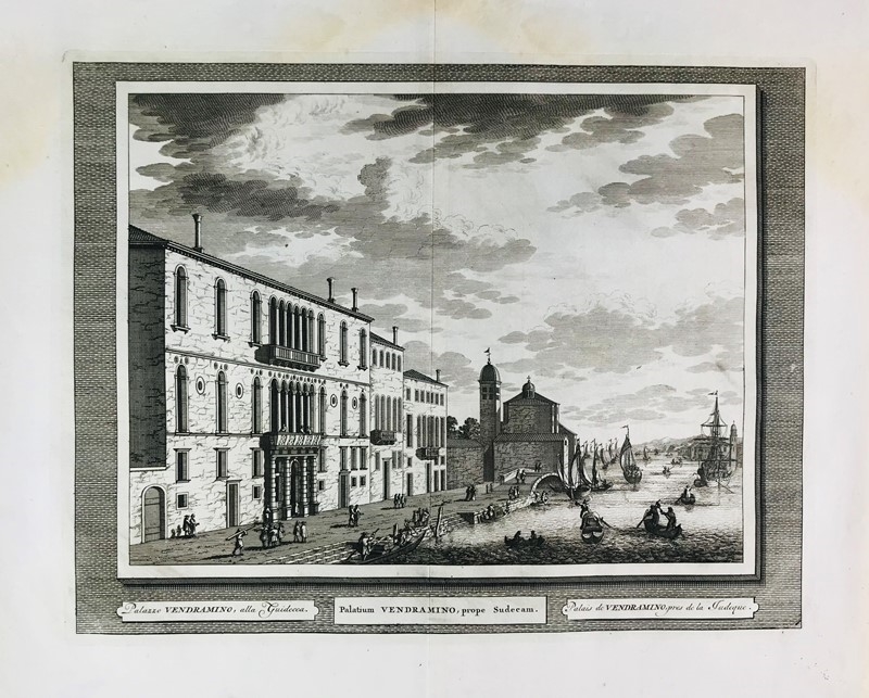 Pieter van der Aa | Palatium Vendramino, prope Sudecam. Leiden, 1722 ...