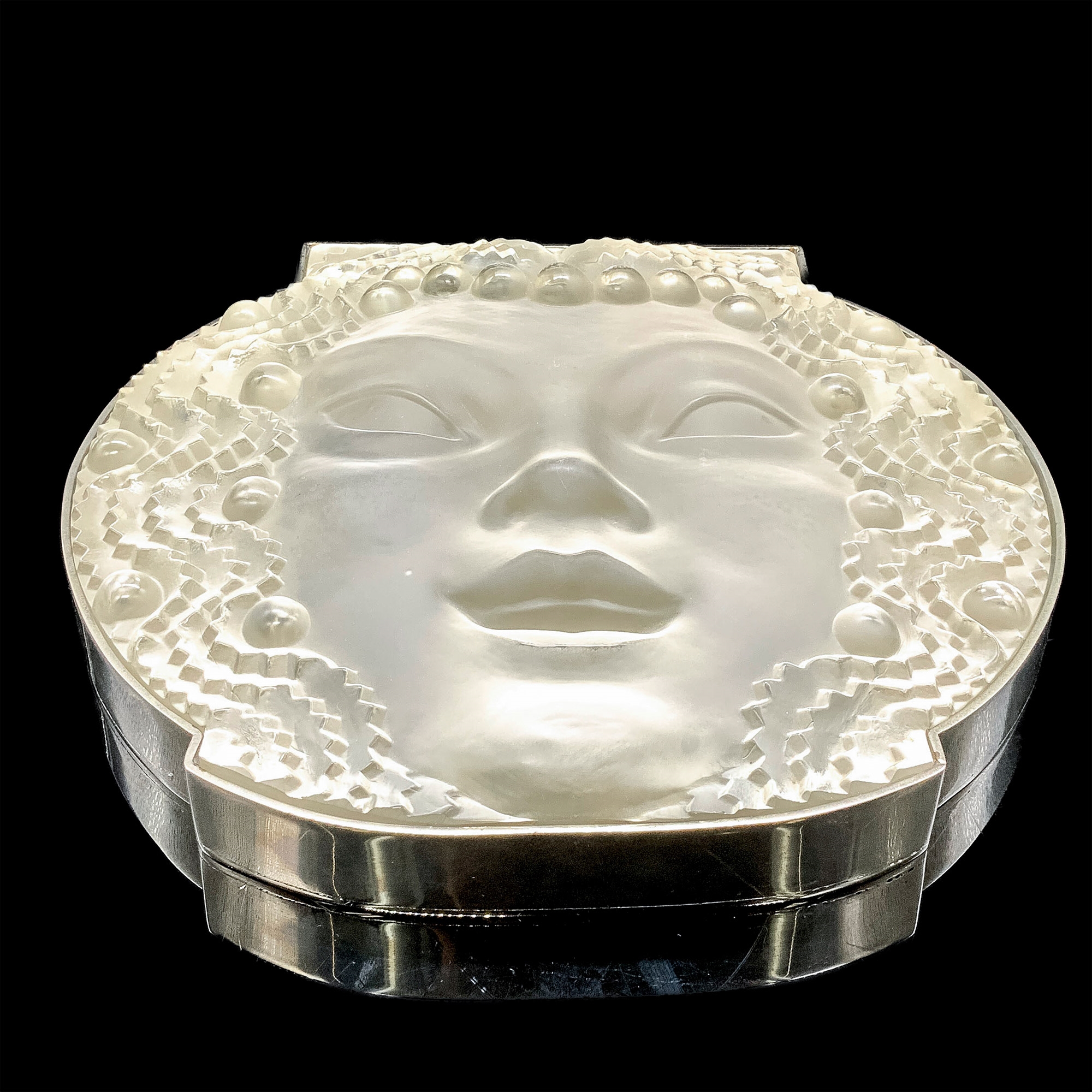 Marie-Claude Lalique | Rene Lalique Femme Face Plaque and Frame (1929 ...