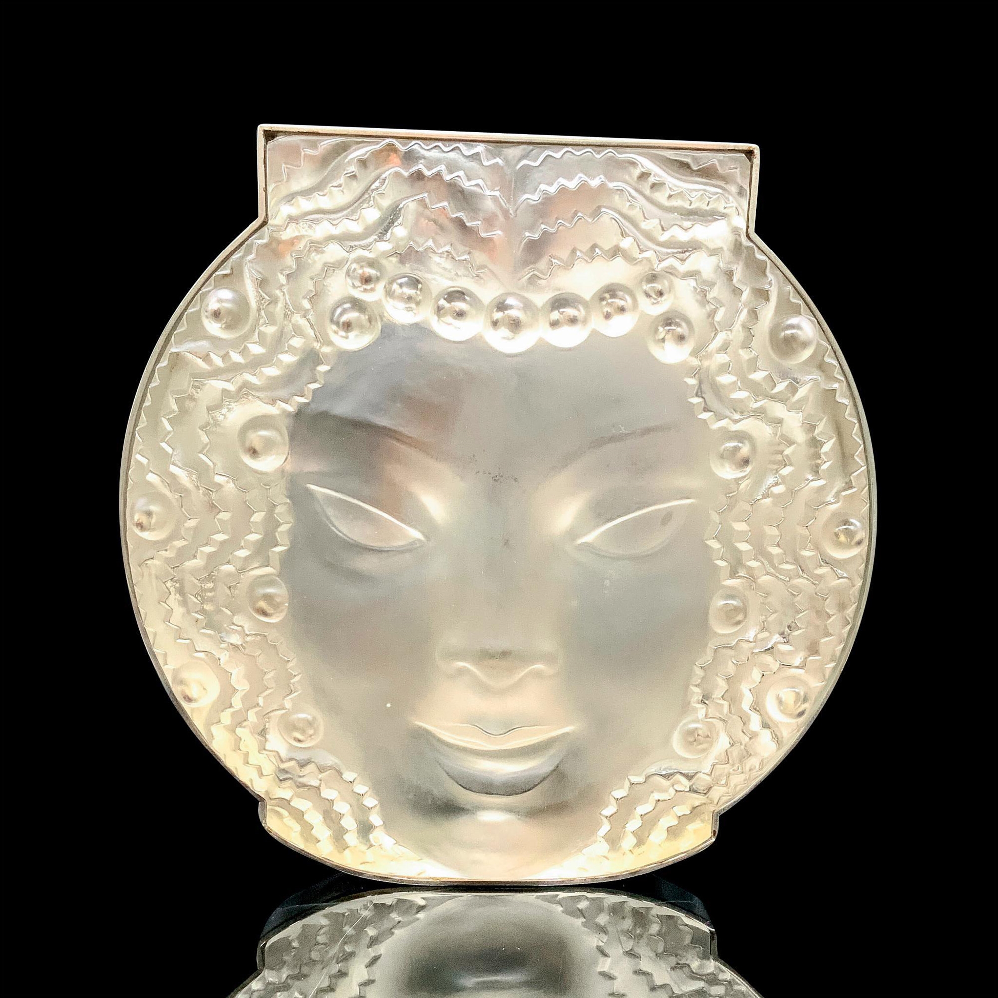 Marie-Claude Lalique | Rene Lalique Femme Face Plaque and Frame (1929 ...
