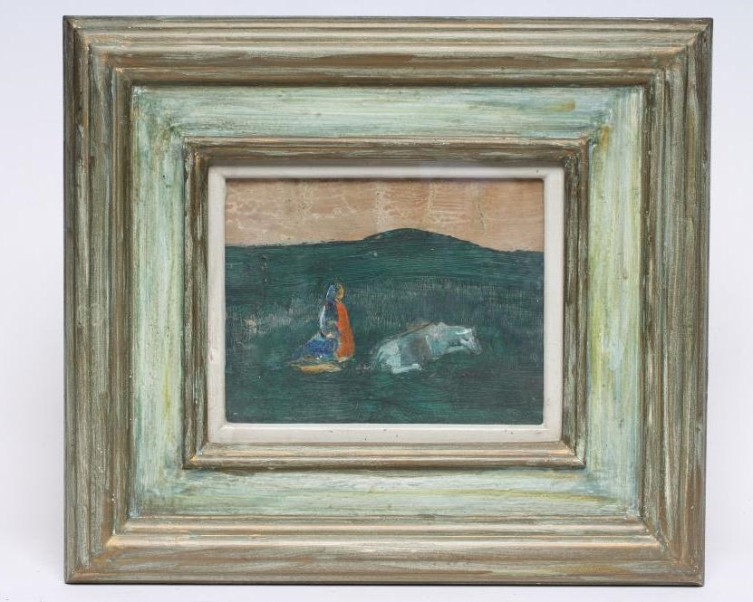 Charles Higgins | The Sick Cow | MutualArt