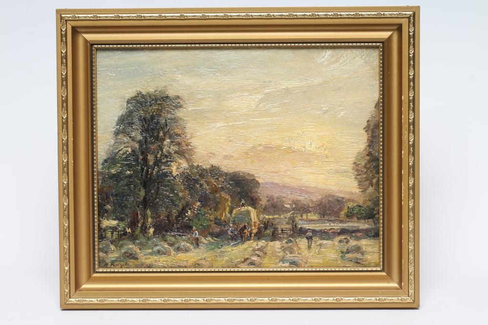 Herbert Royle | Hay Harvesting in Wharfedale | MutualArt