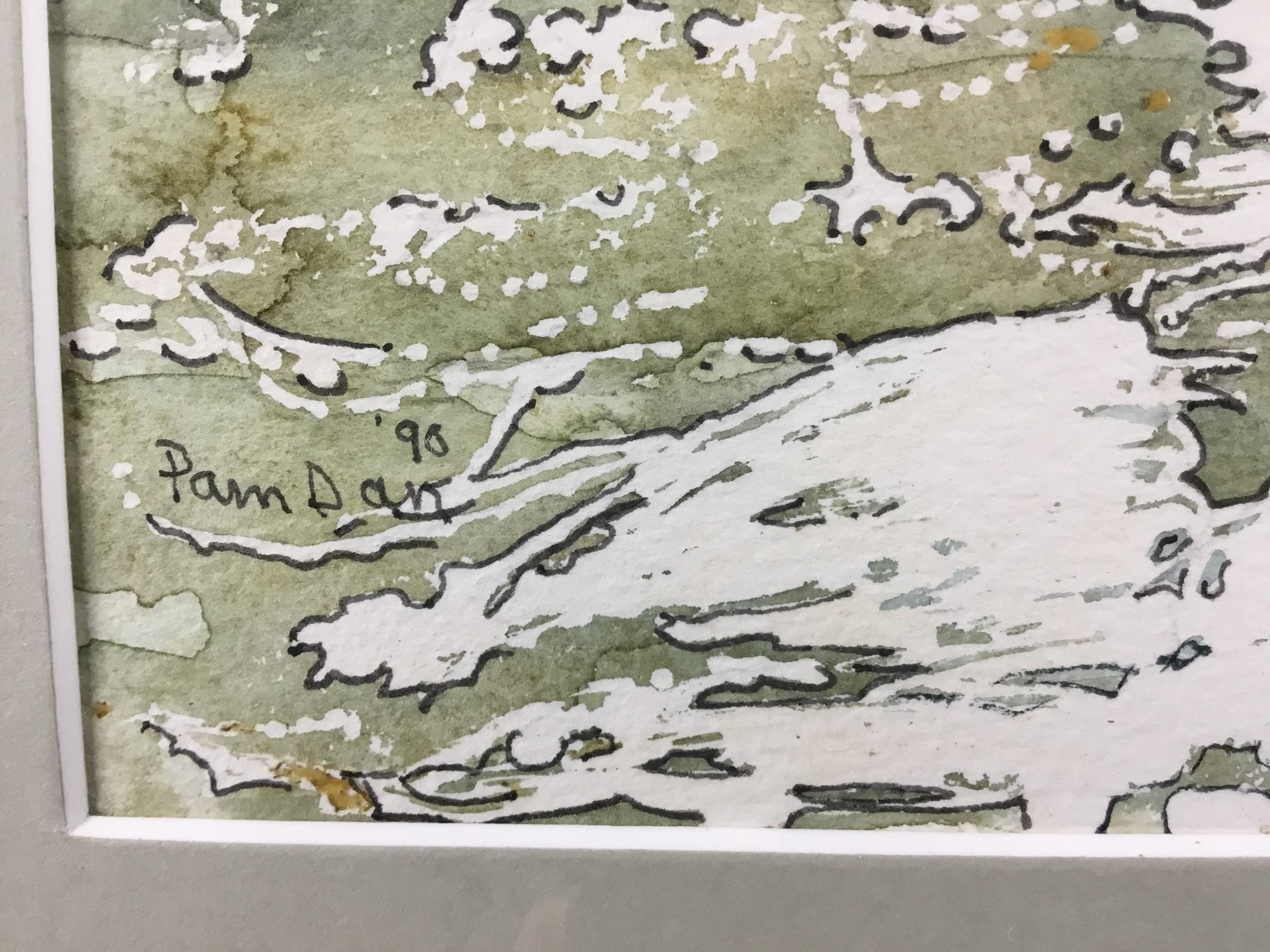 Pam Dan | a waterfall | MutualArt