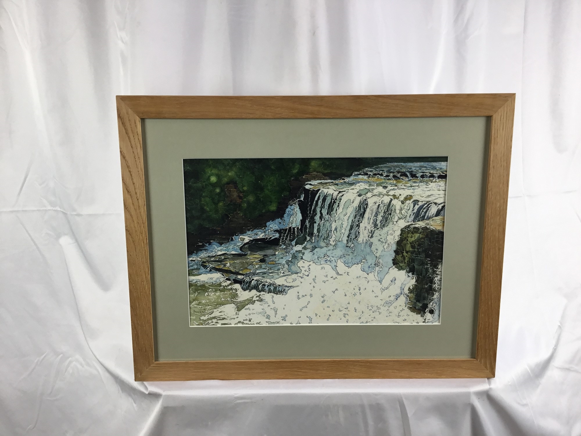Pam Dan | a waterfall | MutualArt