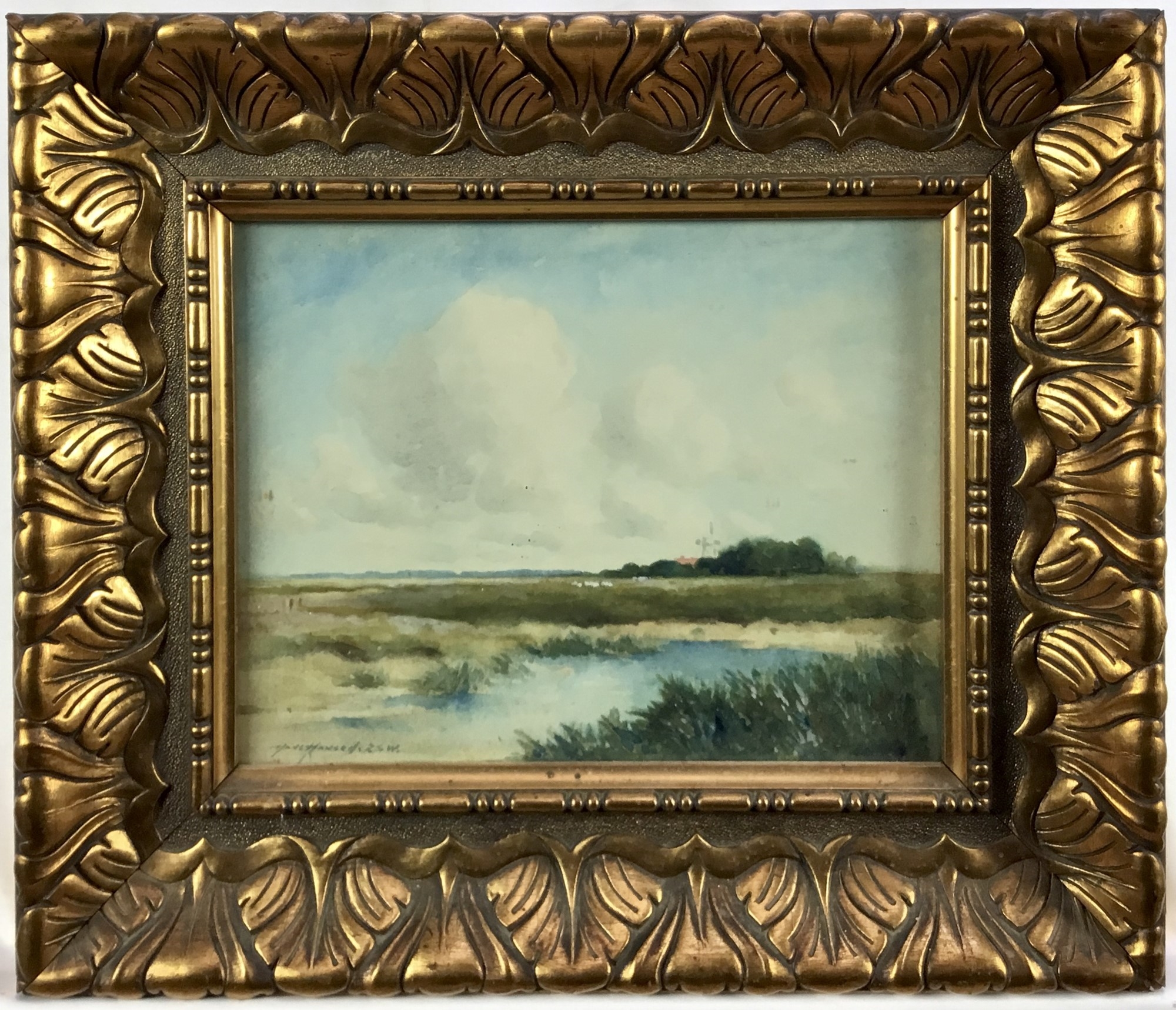 Hans Jacob Hansen | Wimbledon Common and it's windmill | MutualArt