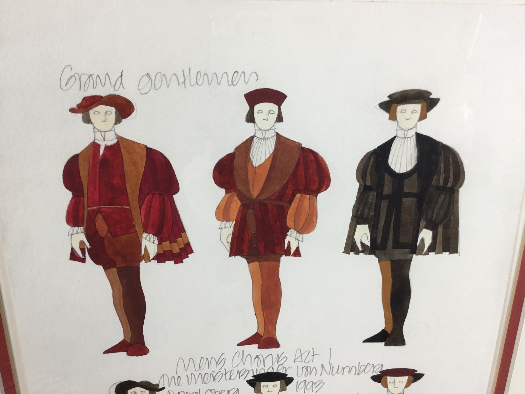 Richard Hudson | two costume designs for the English National and Royal ...