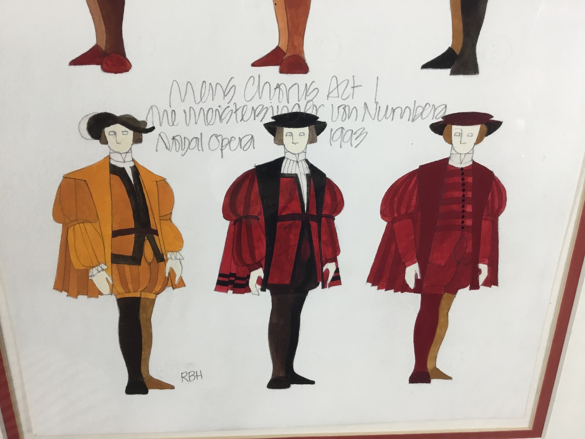Richard Hudson | two costume designs for the English National and Royal ...