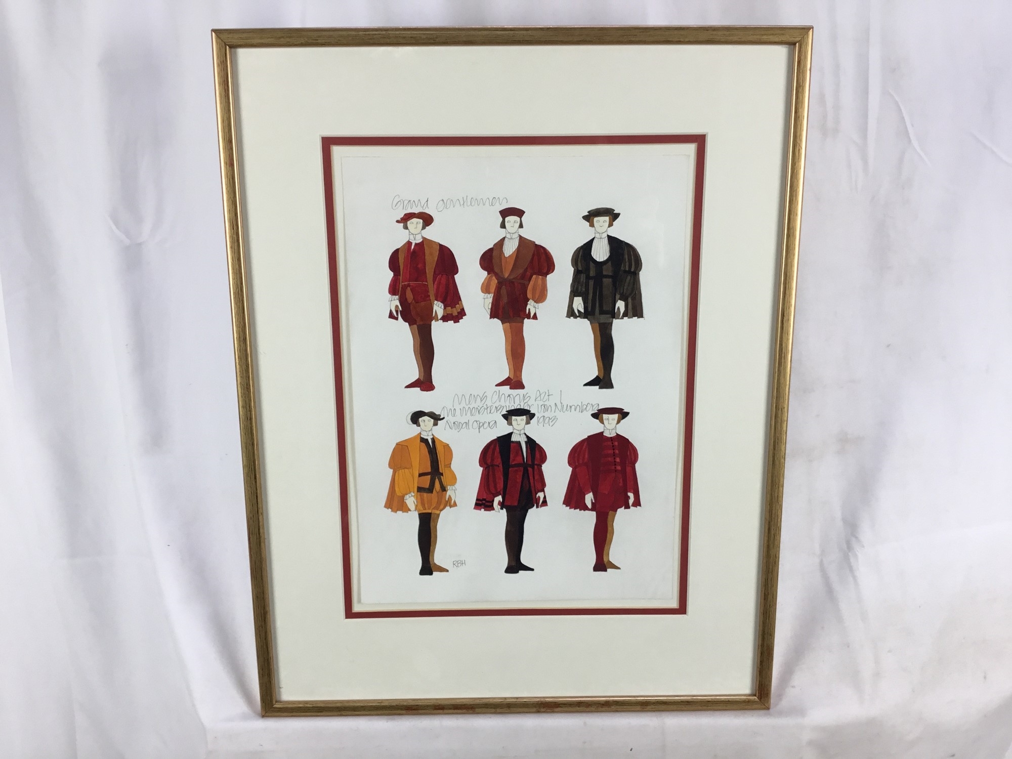 Richard Hudson | two costume designs for the English National and Royal ...