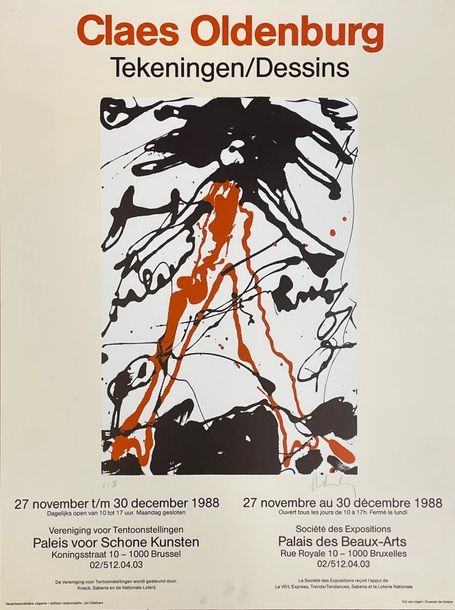 Claes Oldenburg | Posters (3) | MutualArt