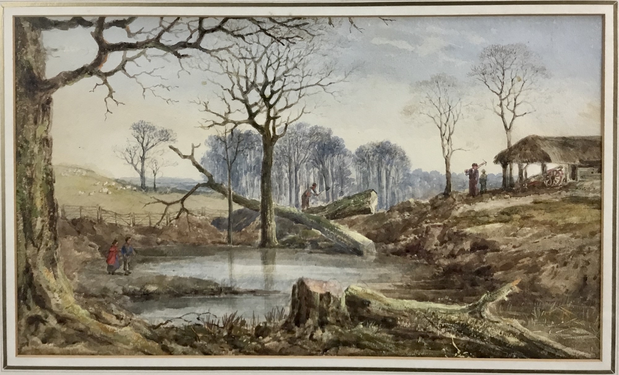 Frederick Davis | Logging at Fordham | MutualArt