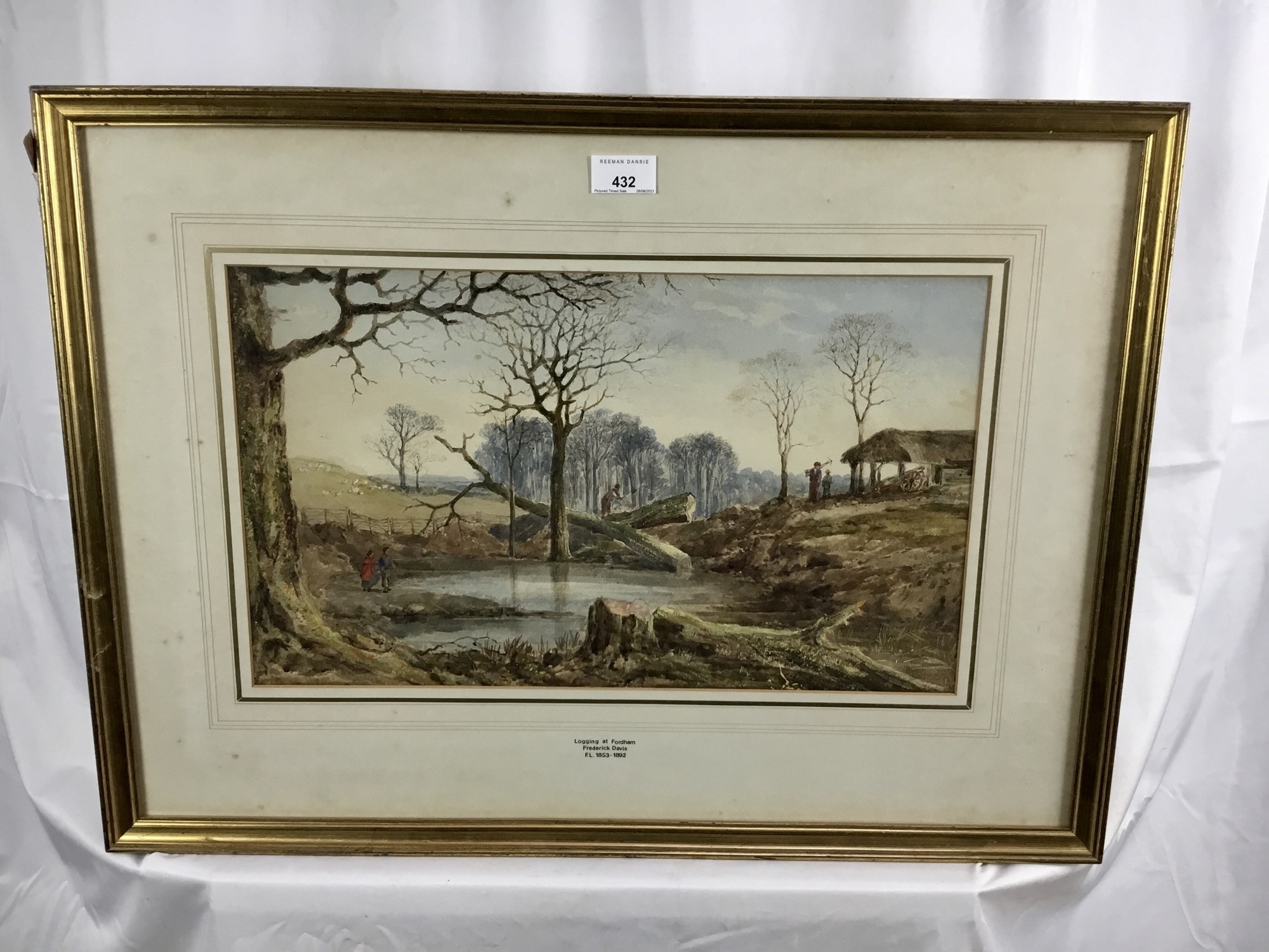 Frederick Davis | Logging at Fordham | MutualArt