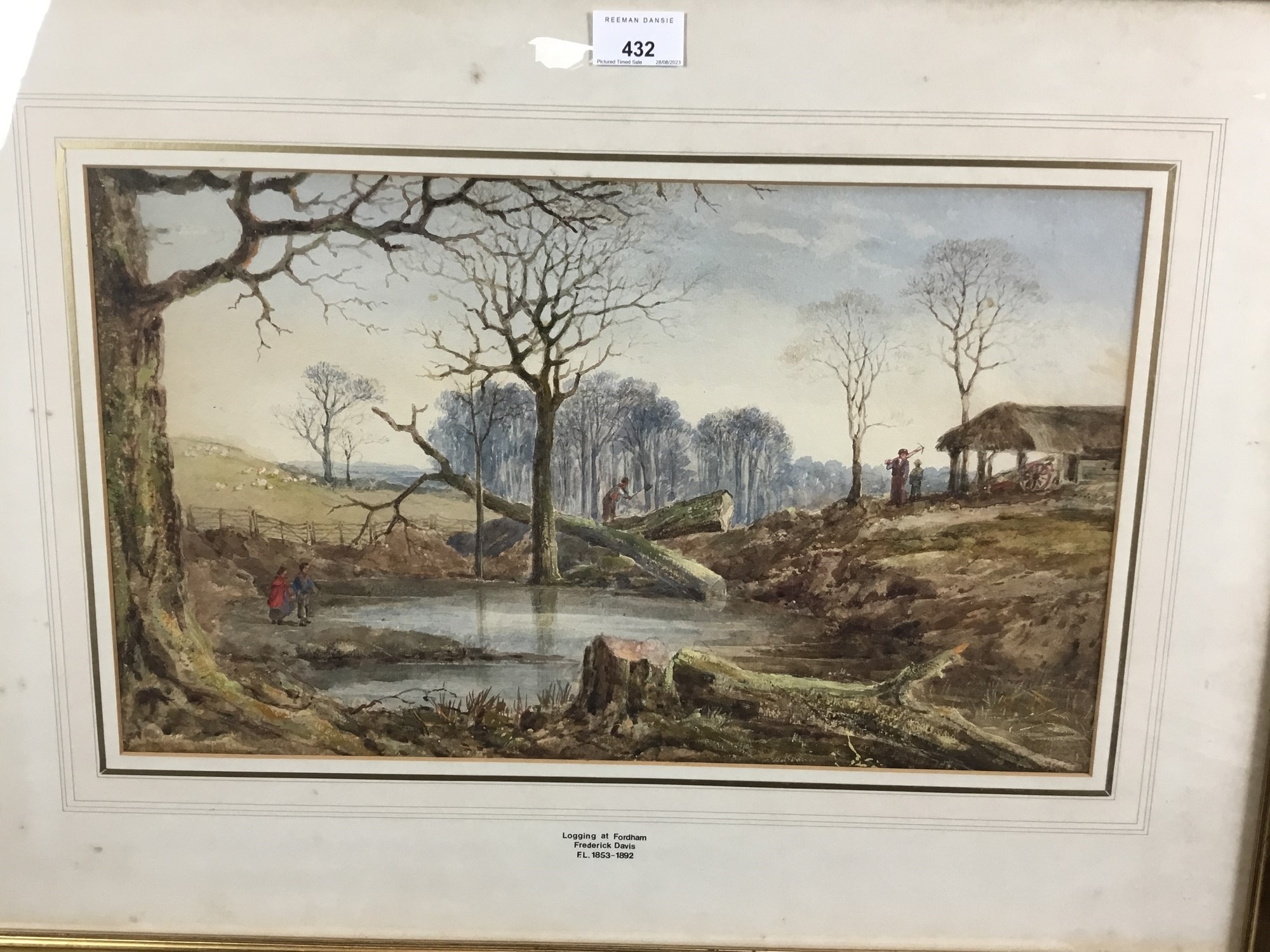 Frederick Davis | Logging at Fordham | MutualArt