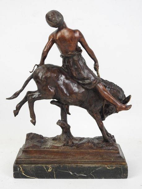 Paul Aichele | Young Egyptian on his ruading mule | MutualArt