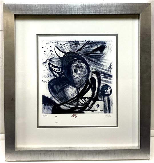 Salvador Dalí | Rhinocerotic Portrait of Vemeer’s Lacemaker | MutualArt