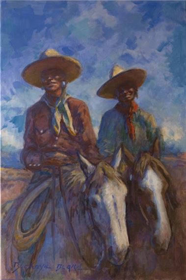 Buckeye Blake | The Indian Cowboys | MutualArt