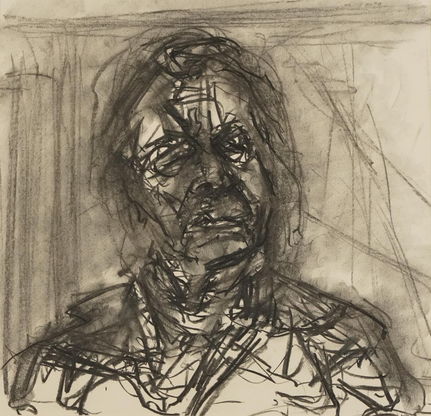 Frank Auerbach | Portrait of a gentleman | MutualArt