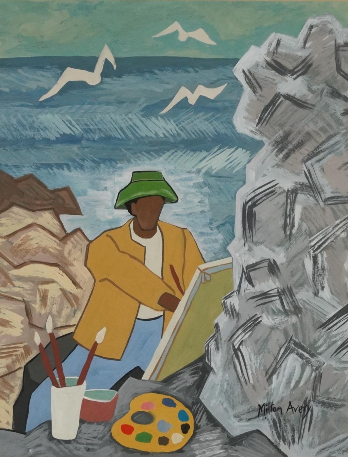 Milton Avery | The Music Maker (1946) | MutualArt