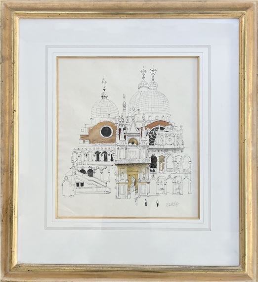 Peter McIntyre | St Mark's Basilica | MutualArt