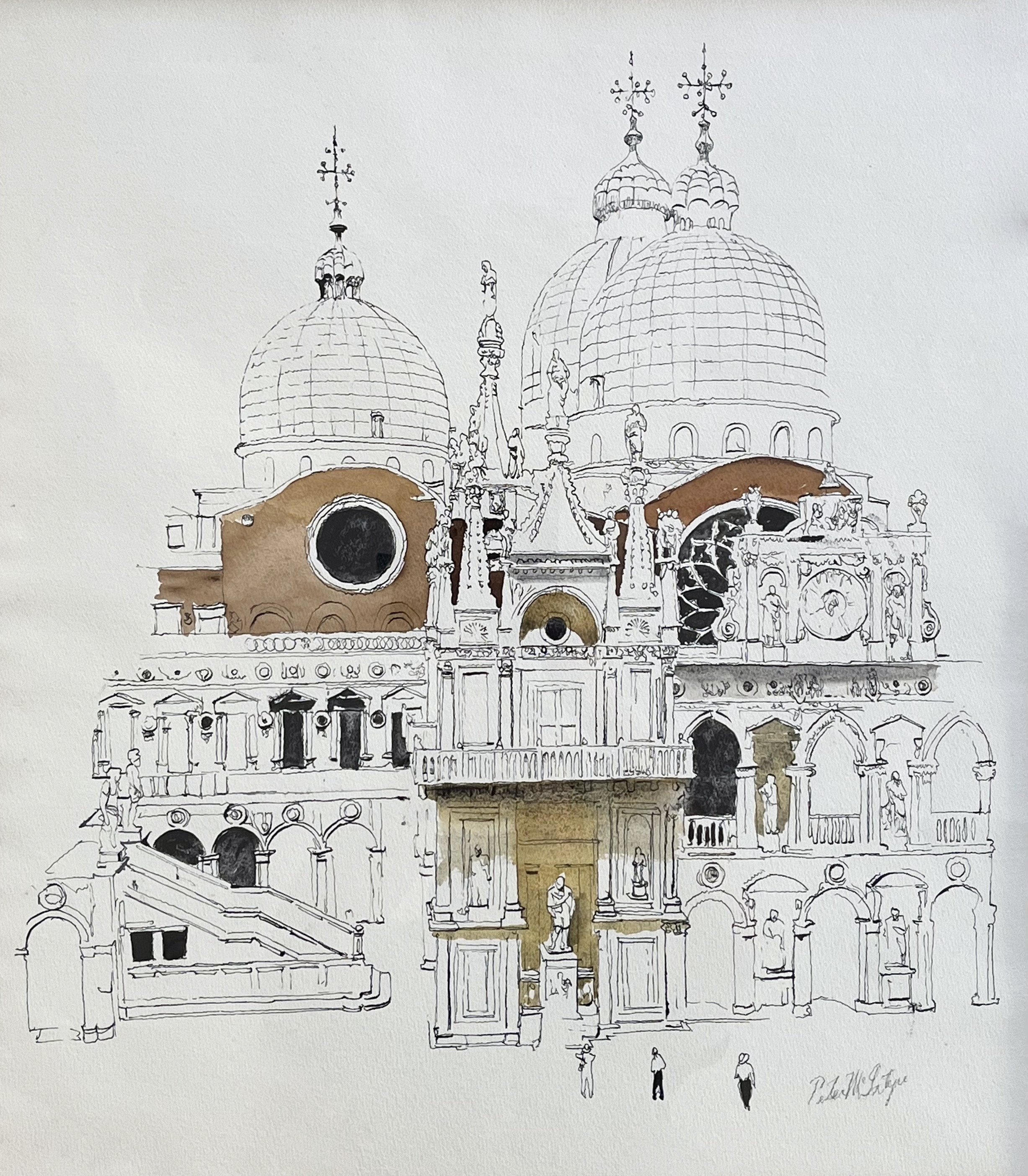 Peter McIntyre | St Mark's Basilica | MutualArt