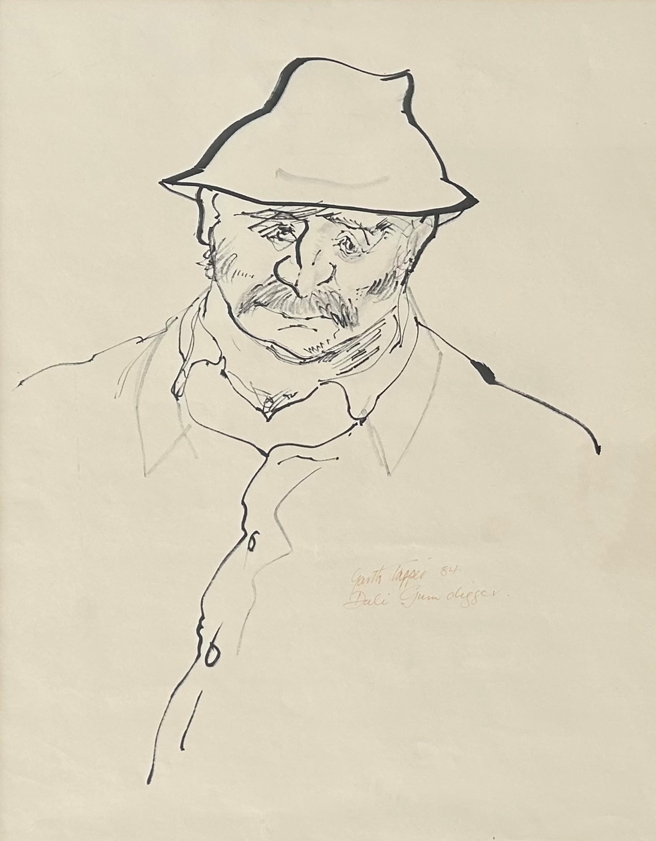 Garth Tapper | Pair of Sketches (1984) | MutualArt