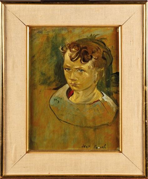 Jean Pascal | Portrait of a young boy | MutualArt