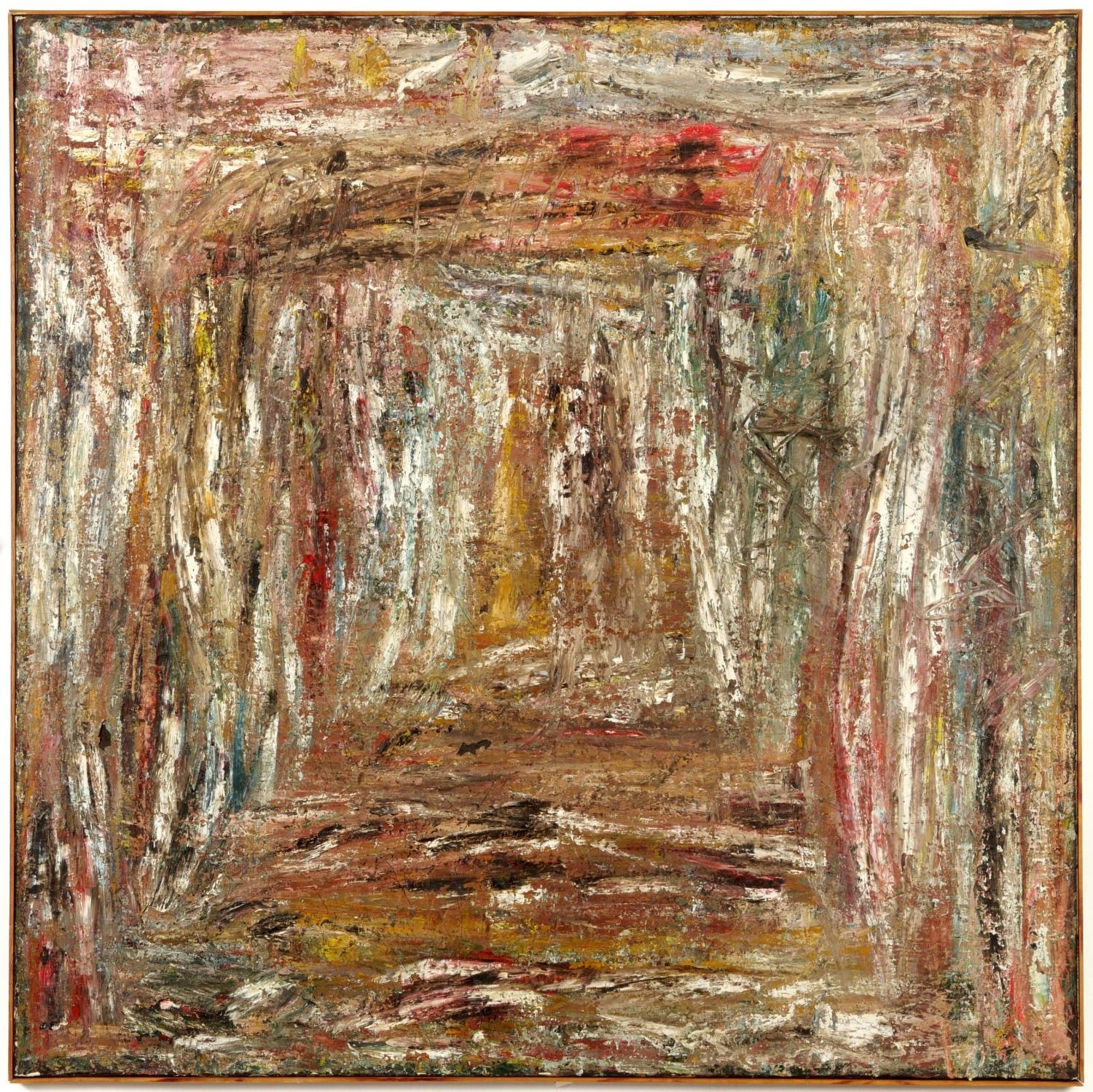 Cy Twombly | LARGE ABSTRACT OIL | MutualArt