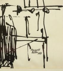 Maxwell Bennett Bates | The Lineman (1959) | MutualArt
