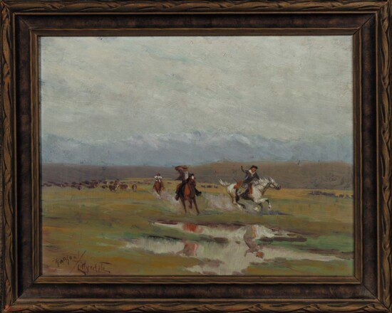 Raphael Lillywhite | Cowboyin | MutualArt