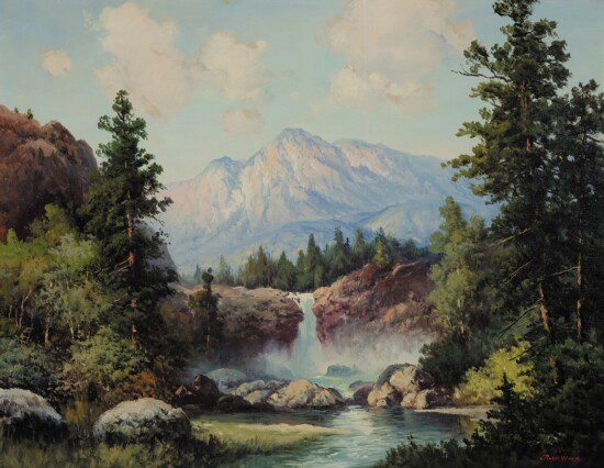 Robert W. Wood | Pacific Sunset | MutualArt